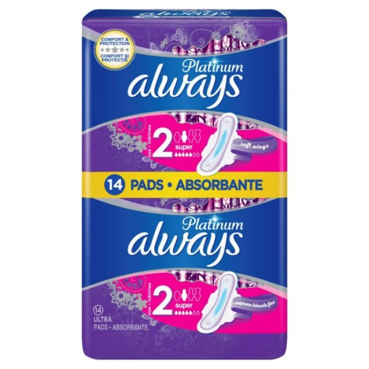 Always Plantinum Super Duo 14 komada - Online apoteka Srbotrade