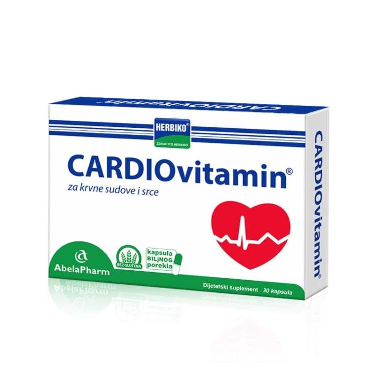 CARDIOvitamin 30 kapsula - Online apoteka Srbotrade