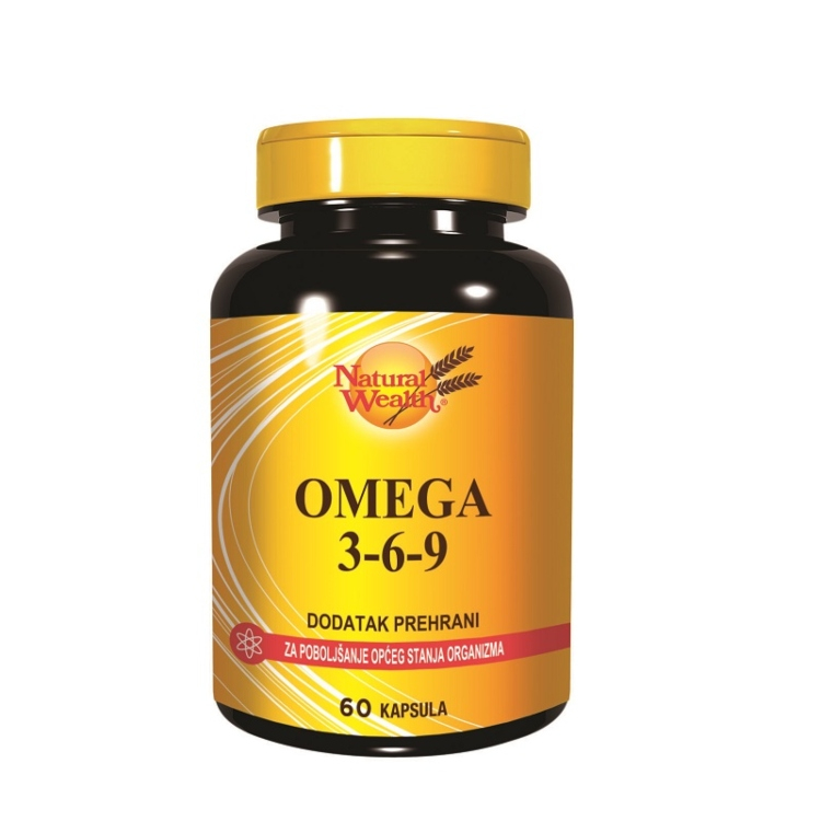 Natural Wealth Omega 3-6-9 60 kapsula - Online apoteka Srbotrade