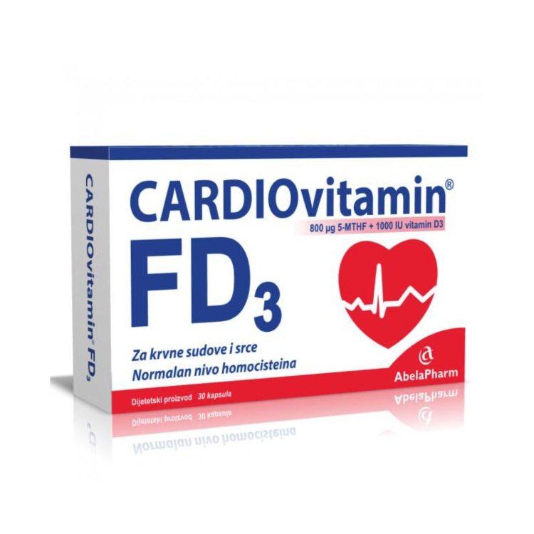 CARDIOvitamin FD3 30 kapsula - Online apoteka Srbotrade