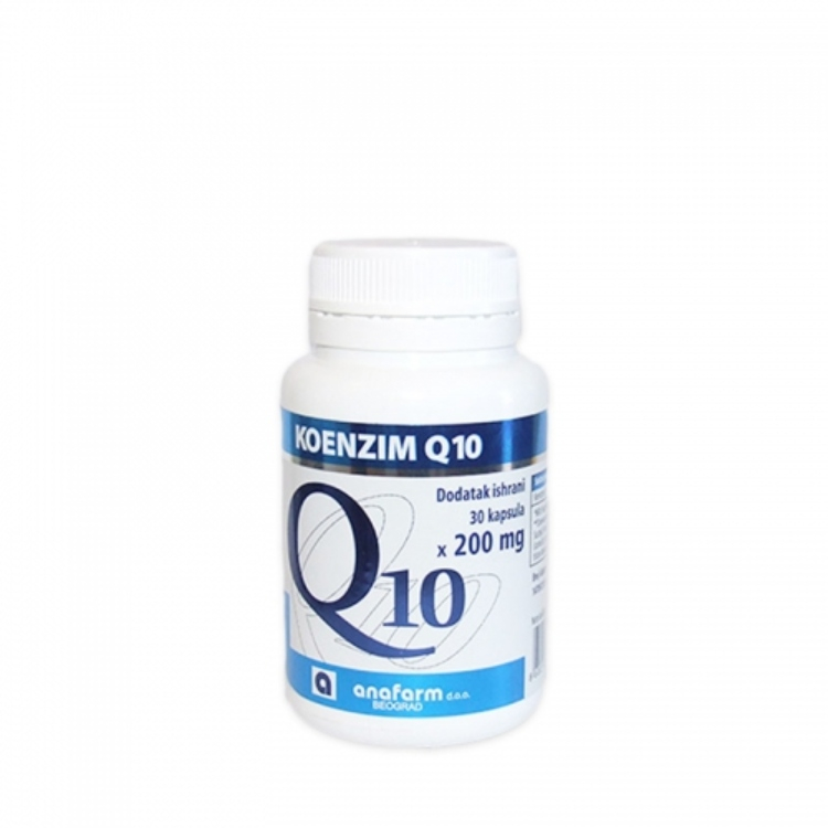 Koenzim Q10 200mg 30 kapsula - Online apoteka Srbotrade