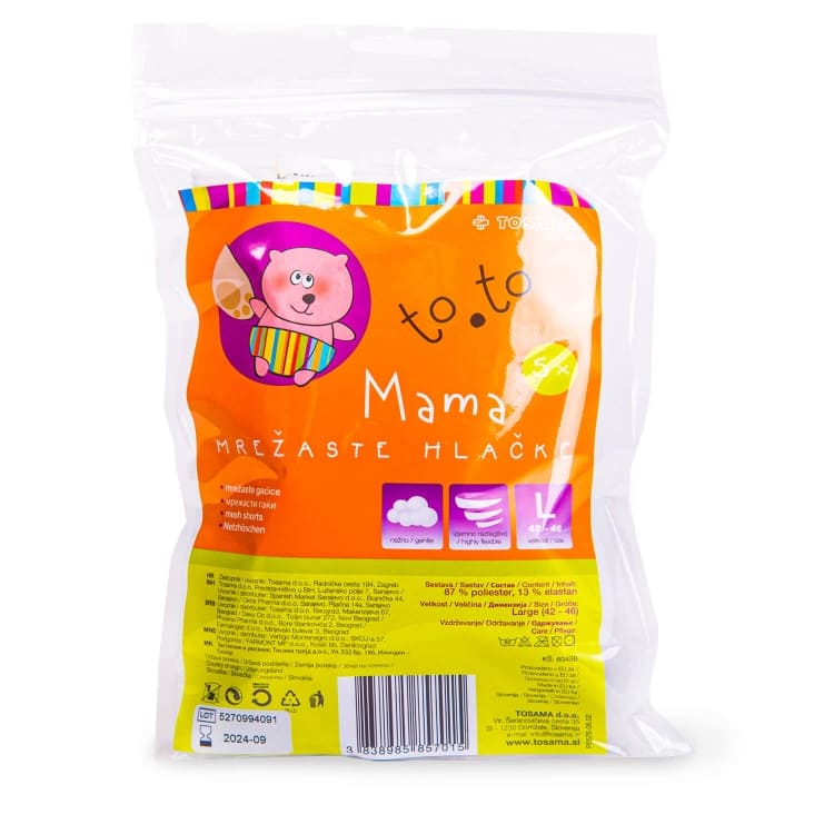 To To Mama mrežaste gaćice L/XL 5 komada - Online apoteka Srbotrade