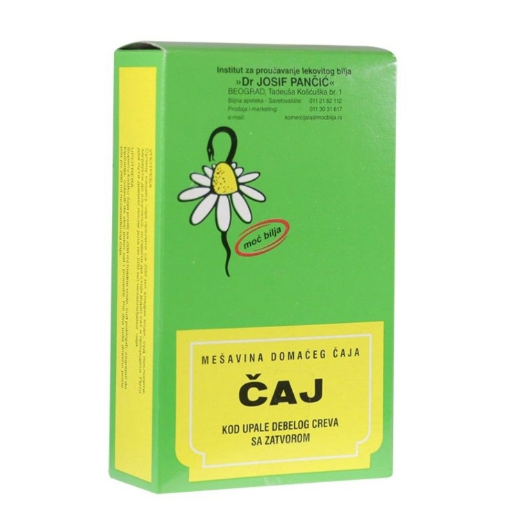 Čaj br.27 - upala debelog creva sa zatvorom 100g - Online apoteka Srbotrade