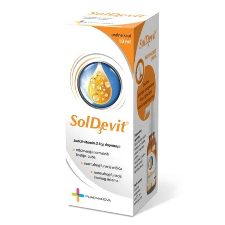 Soldevit D3 400IU kapi 10ml - Online apoteka Srbotrade