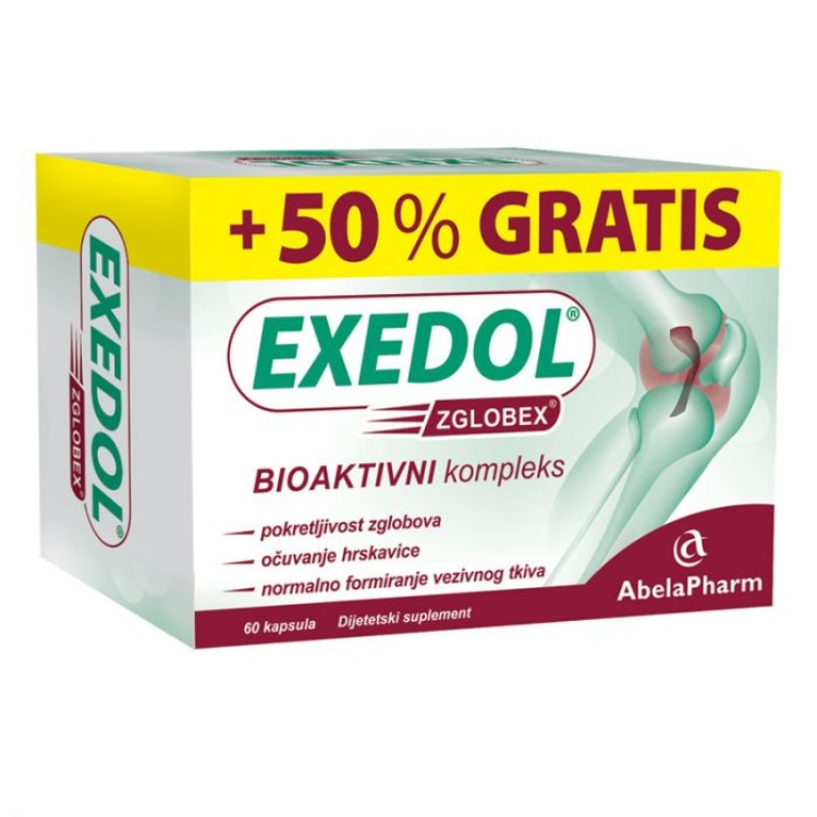 Exedol Zglobex 60 kapsula - Online apoteka Srbotrade