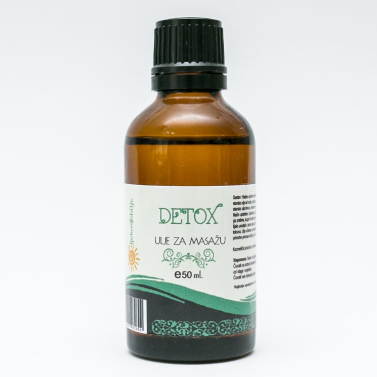 Detox ulje za masažu 50ml Ljekobilje - Online apoteka Srbotrade