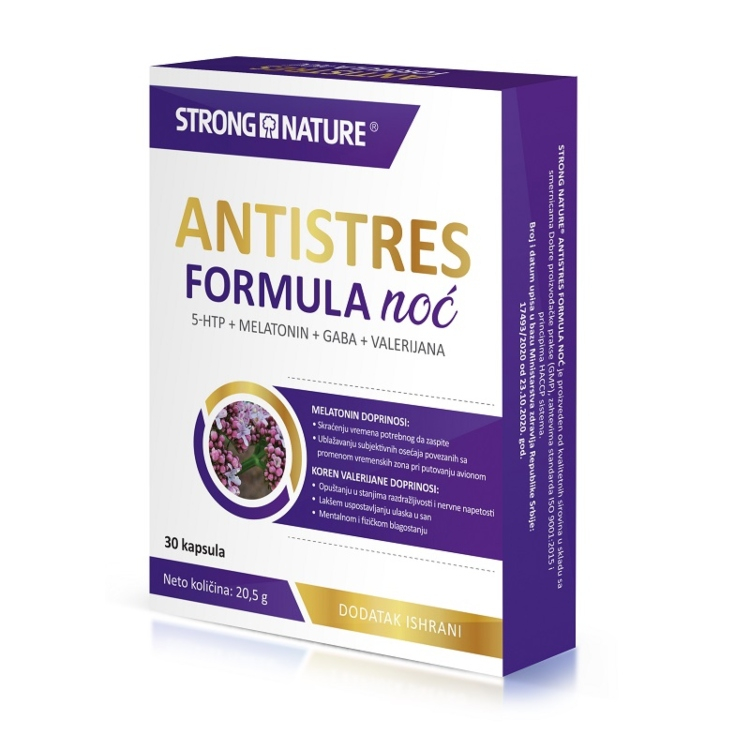 Antistres formula noć 30 kapsula - Online apoteka Srbotrade