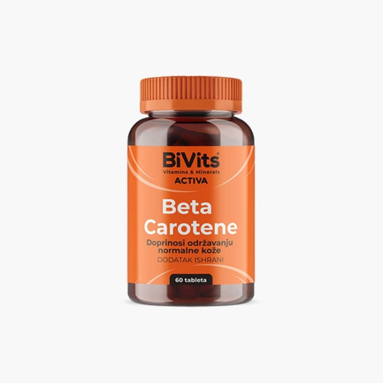 BiVits Activa Beta Carotene 60 tableta - Online apoteka Srbotrade